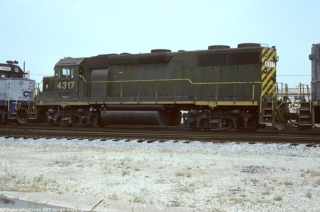 CSX GP39-2 4317